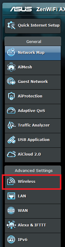 Change Wi-Fi Channels for ASUS Router
